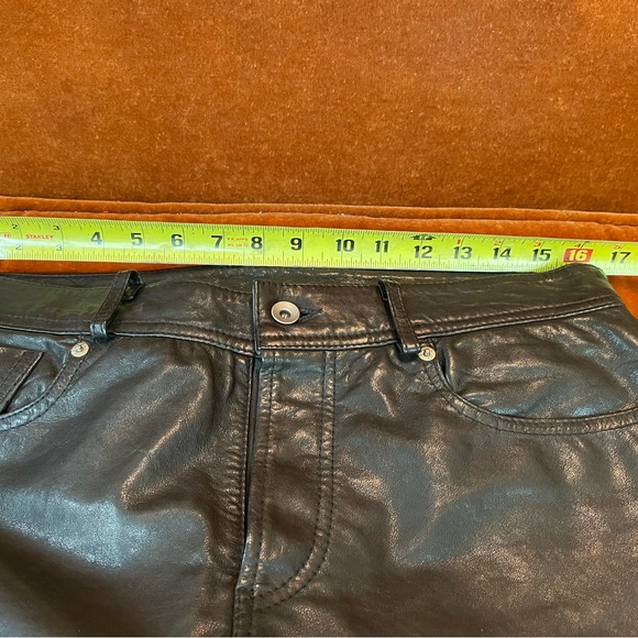 Diesel | Pants | Diesel Leather Pants | Poshmark